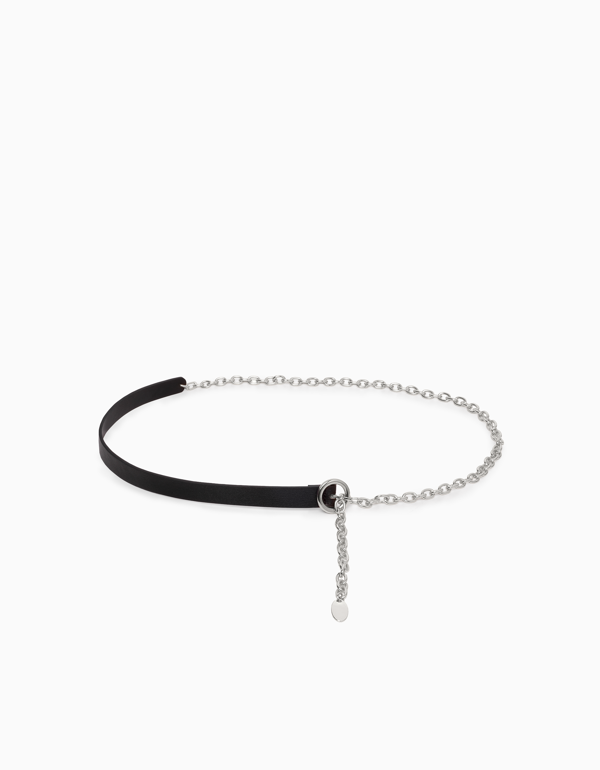 Round Buckle Metal Chain Leather Belt – SaturdayClub International