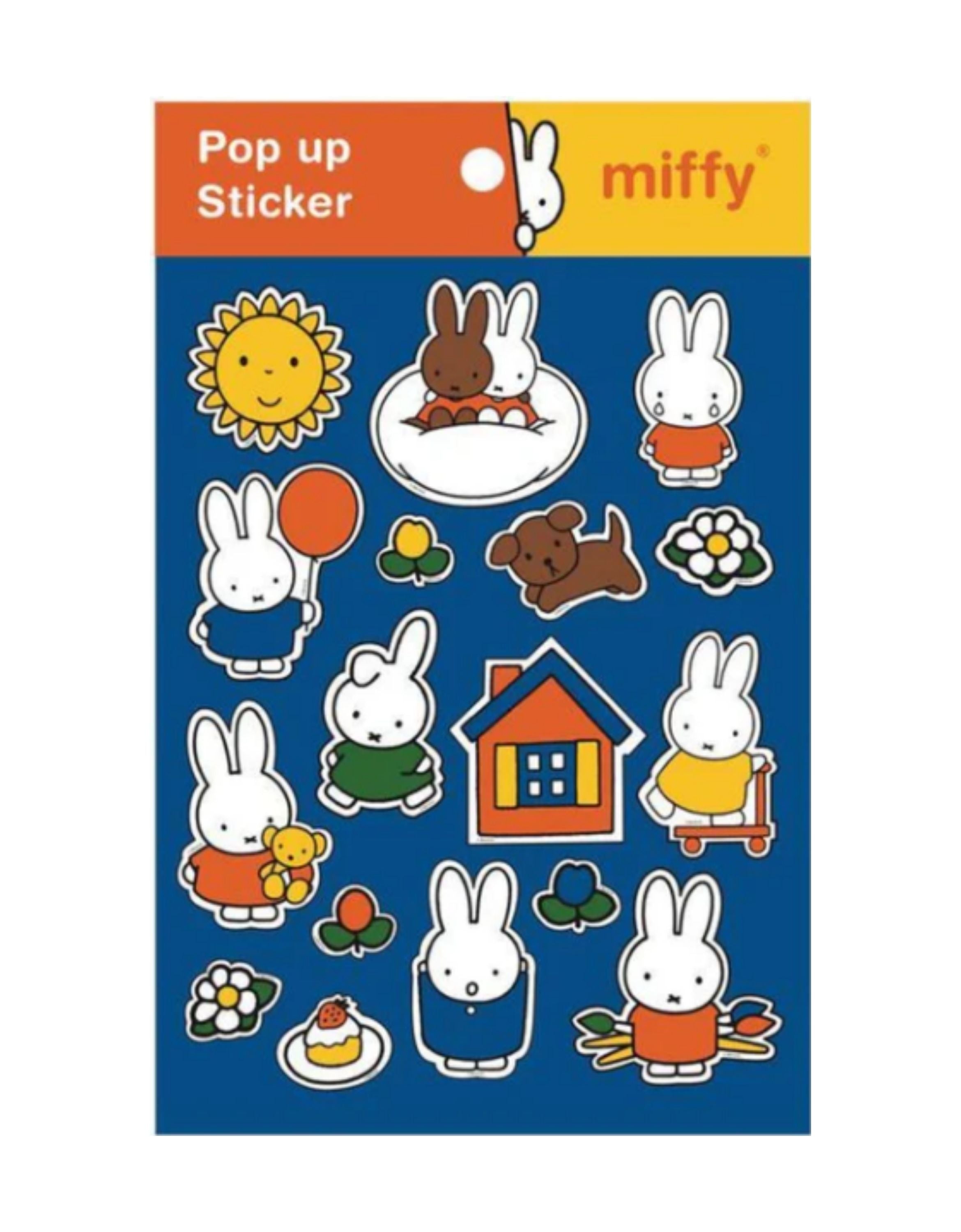 Miffy Pop Up Sticker – SaturdayClub International